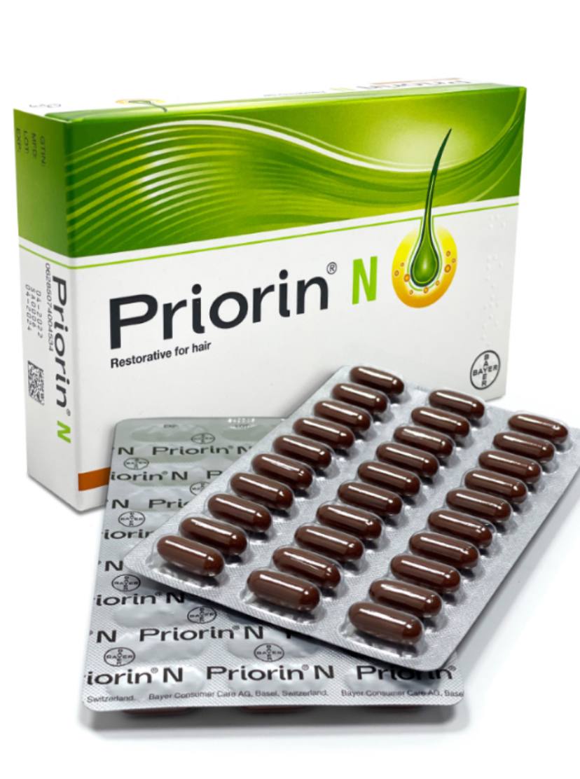 قیمت قرص تقویت مو ضد ریزش مو پریورین priorin | فلورا شاپ 😄